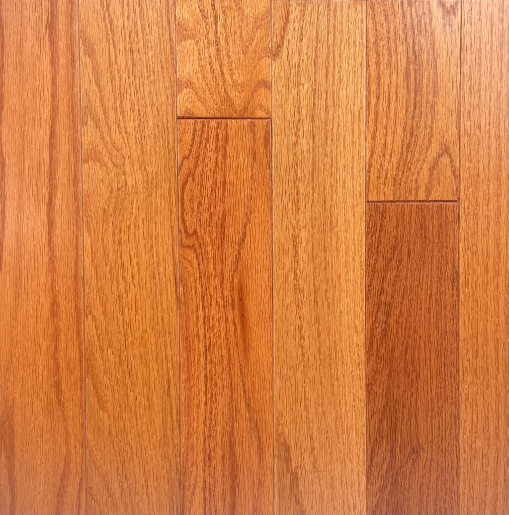 3 1/4" Prefinished Solid Premium Grade Red Oak Butterscotch